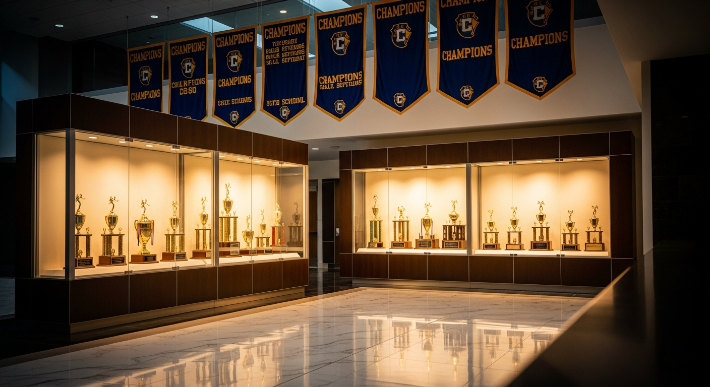 School Legacy Display - Digital Athletic Archives for Schools