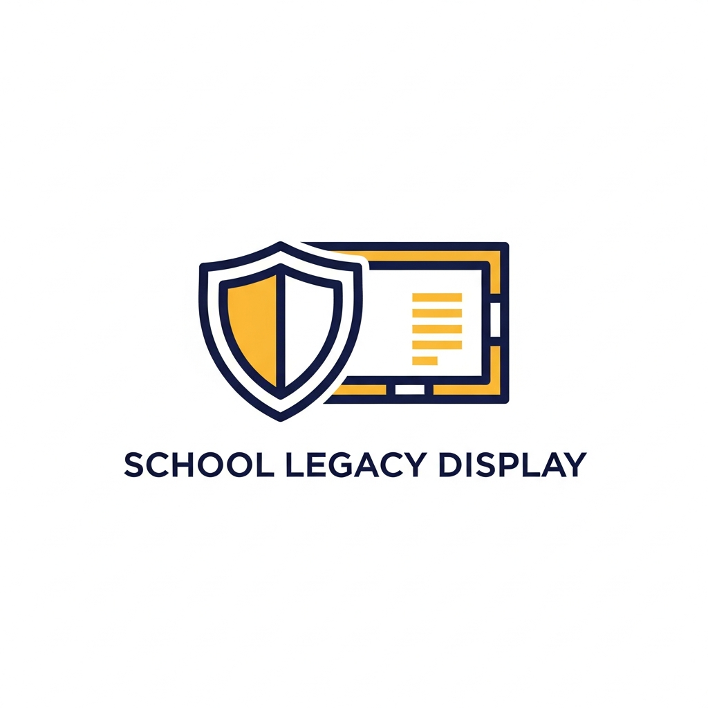 School Legacy Display - Digital Athletic Archives for Schools